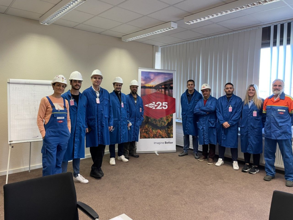 Visit to the Dow Chemical Company plant in Böhlen - AquaSPICE